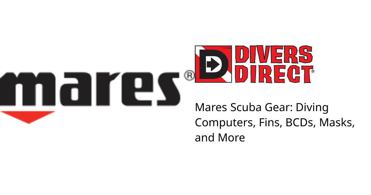 Mares Scuba Gear: Diving Computers, Fins, BCDs, Masks, and More