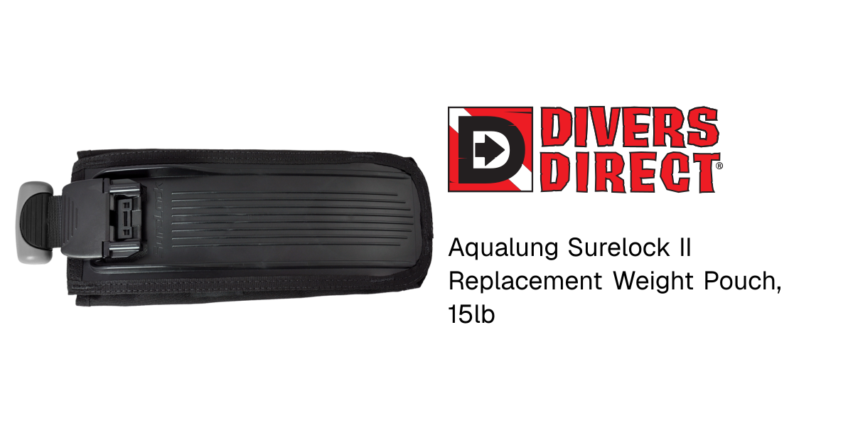 Aqualung Surelock II Replacement Weight Pouch, 15lb