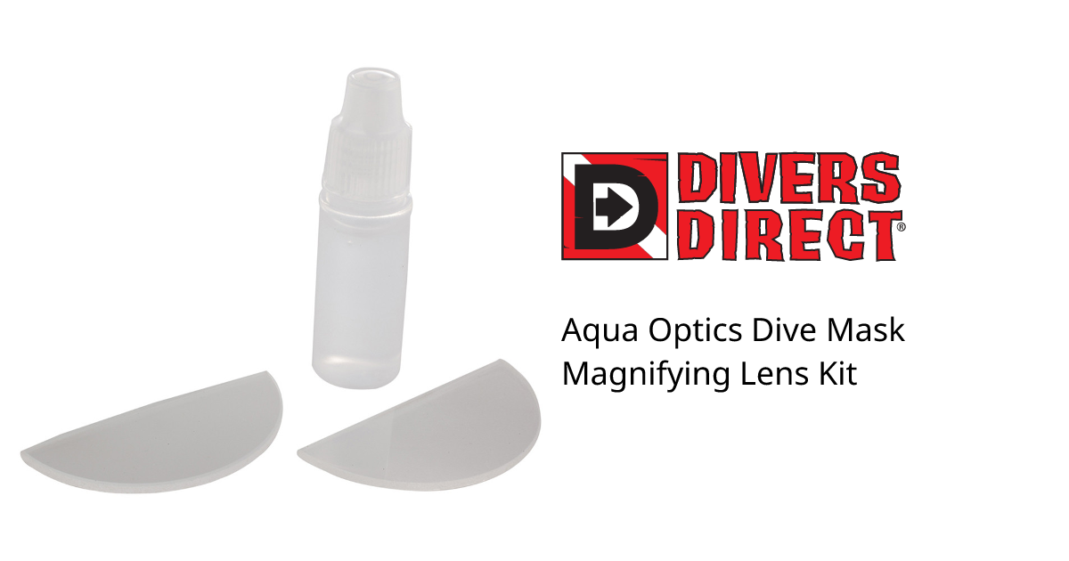 Aqua Optics Dive Mask Magnifying Lens Kit