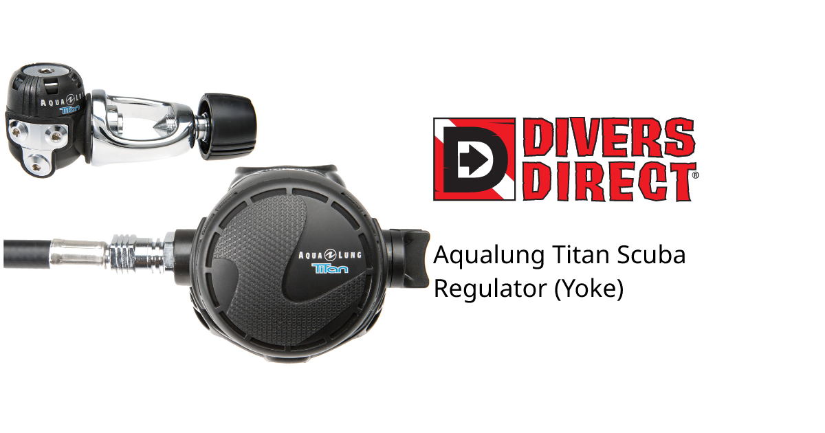 Aqualung Titan Scuba Regulator (Yoke)