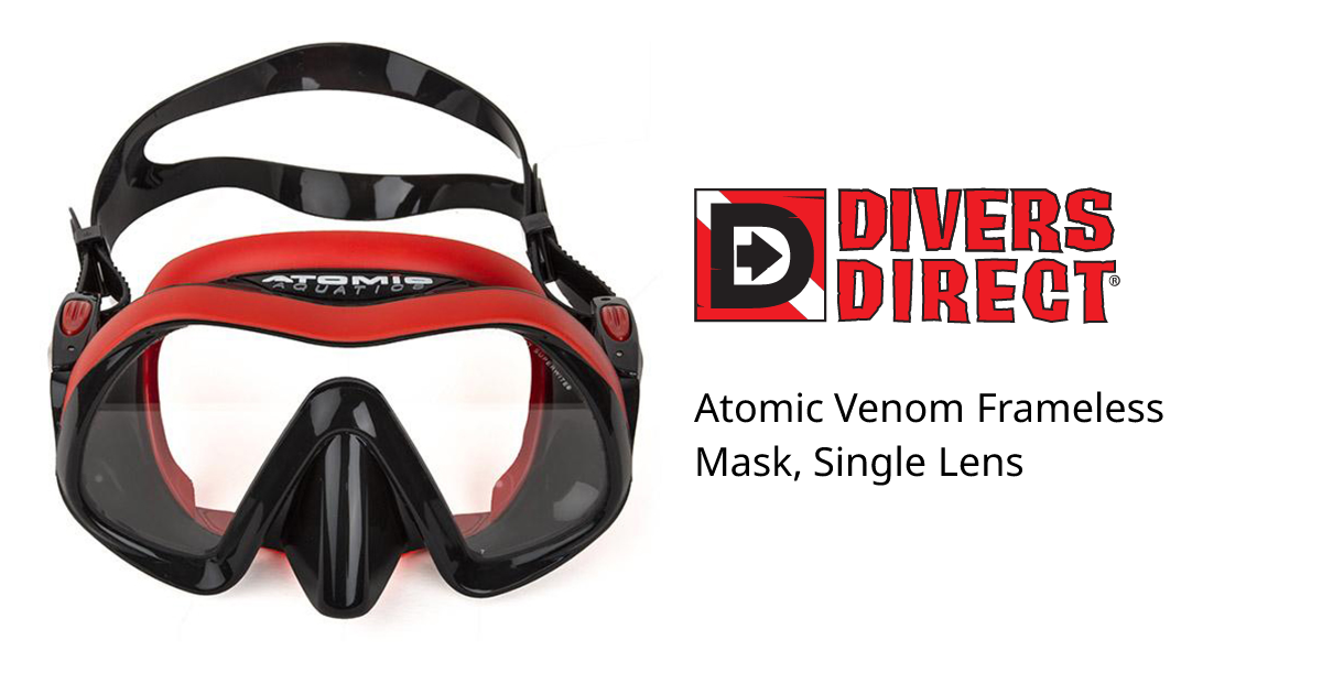 Atomic Venom Frameless Mask, Single Lens