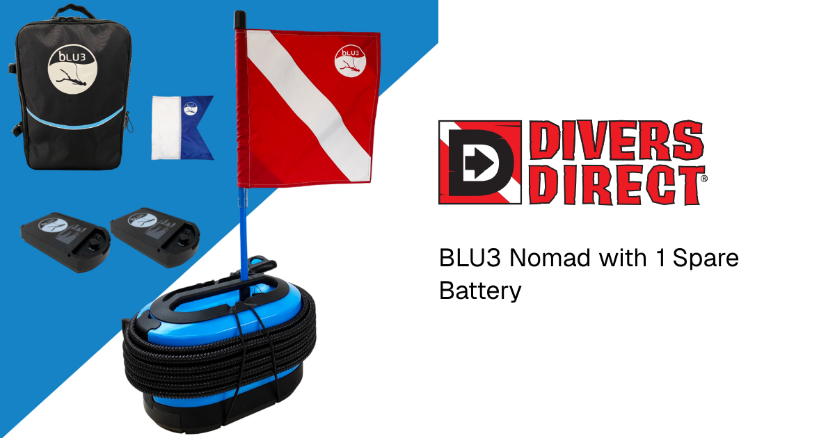 BLU3 Nomad with 1 Spare Battery