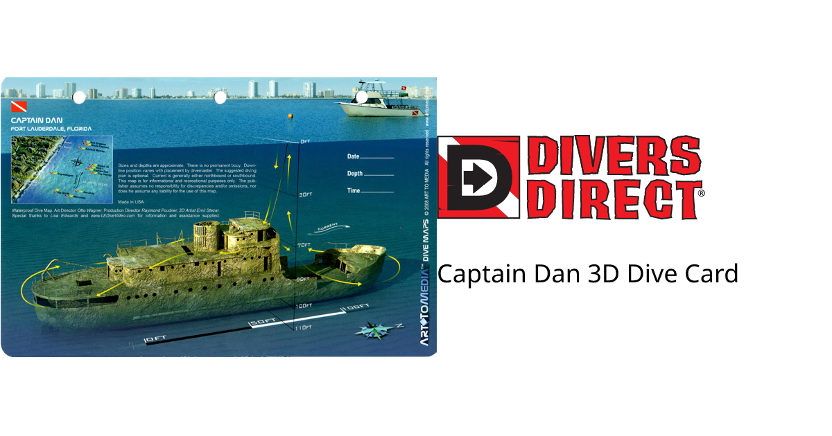 Captain Dan 3D Dive Card