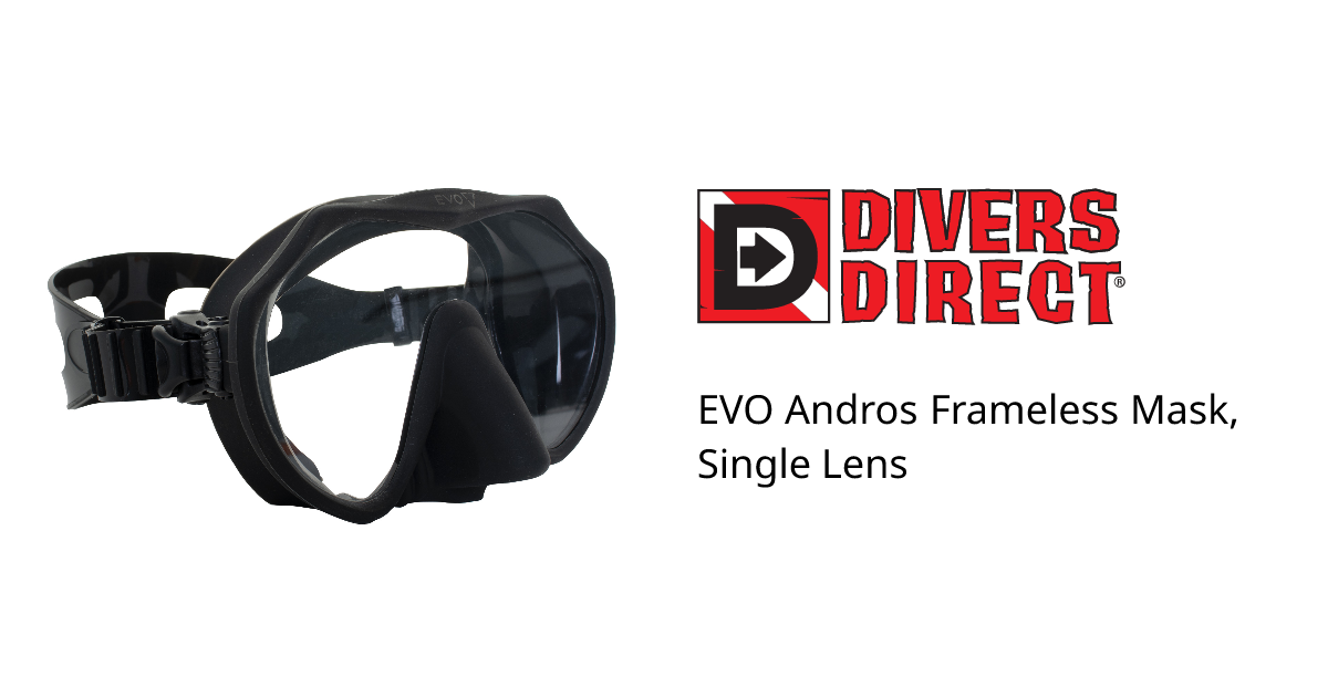 EVO Andros Frameless Mask, Single Lens