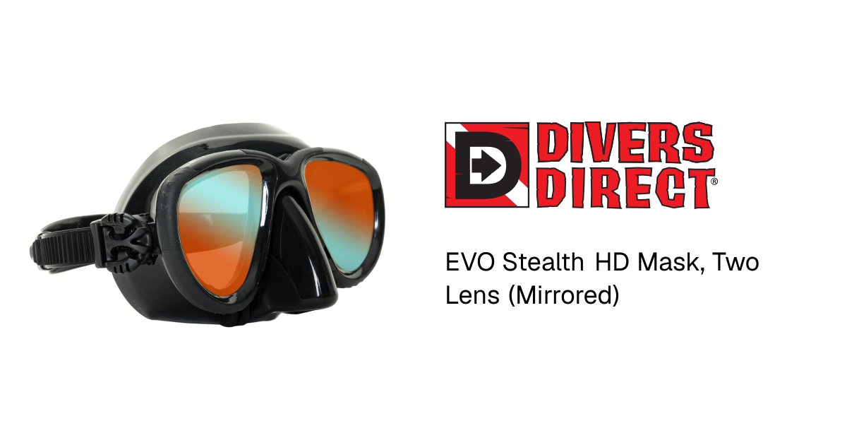 EVO Stealth HD Mask, Two Lens (Mirrored)