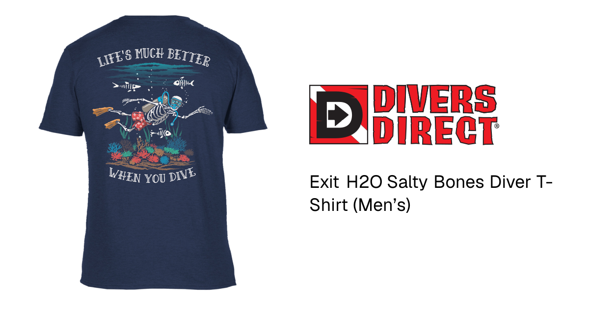 Exit H2O Salty Bones Diver T-Shirt (Men’s)