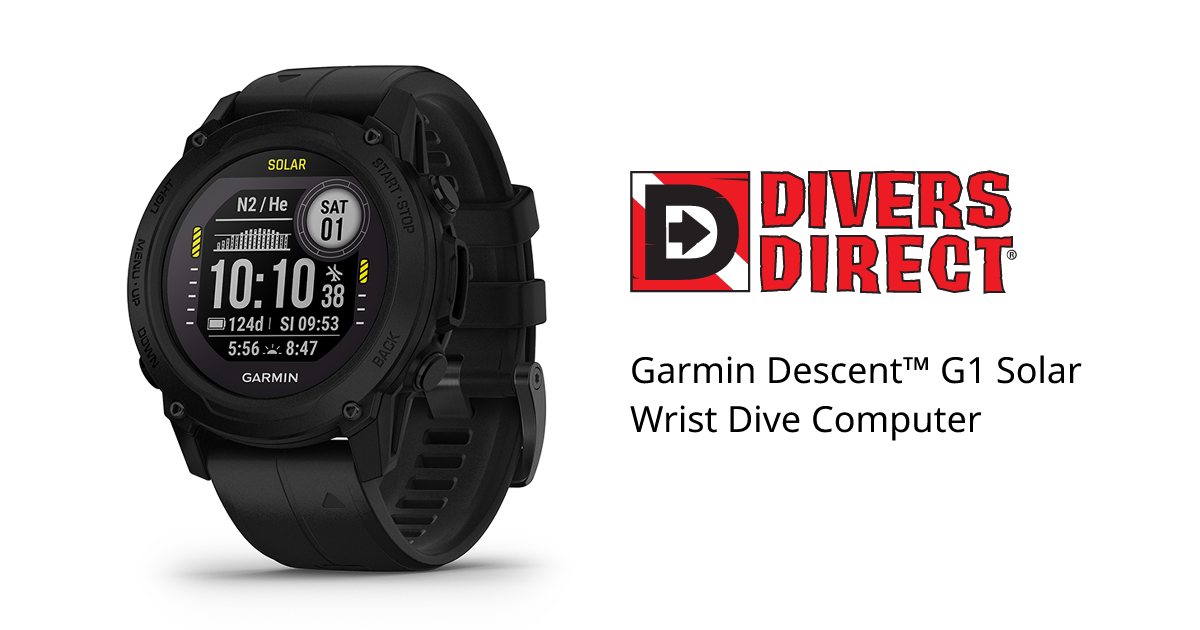 Garmin Descent™ G1 Solar Wrist Dive Computer