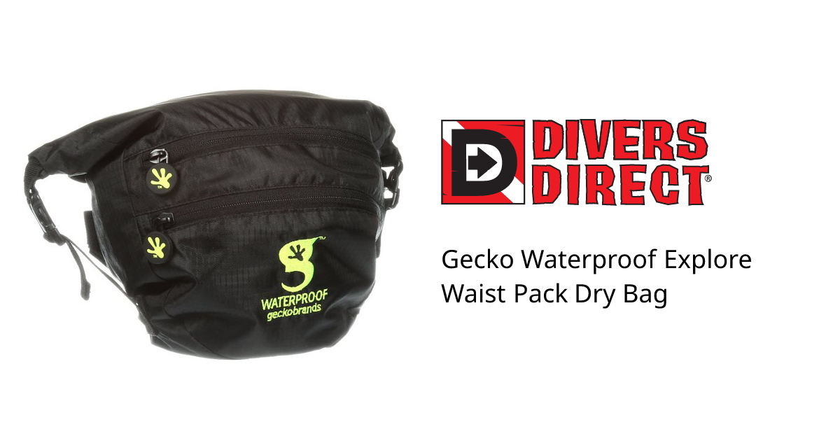 Gecko Waterproof Explore Waist Pack Dry Bag