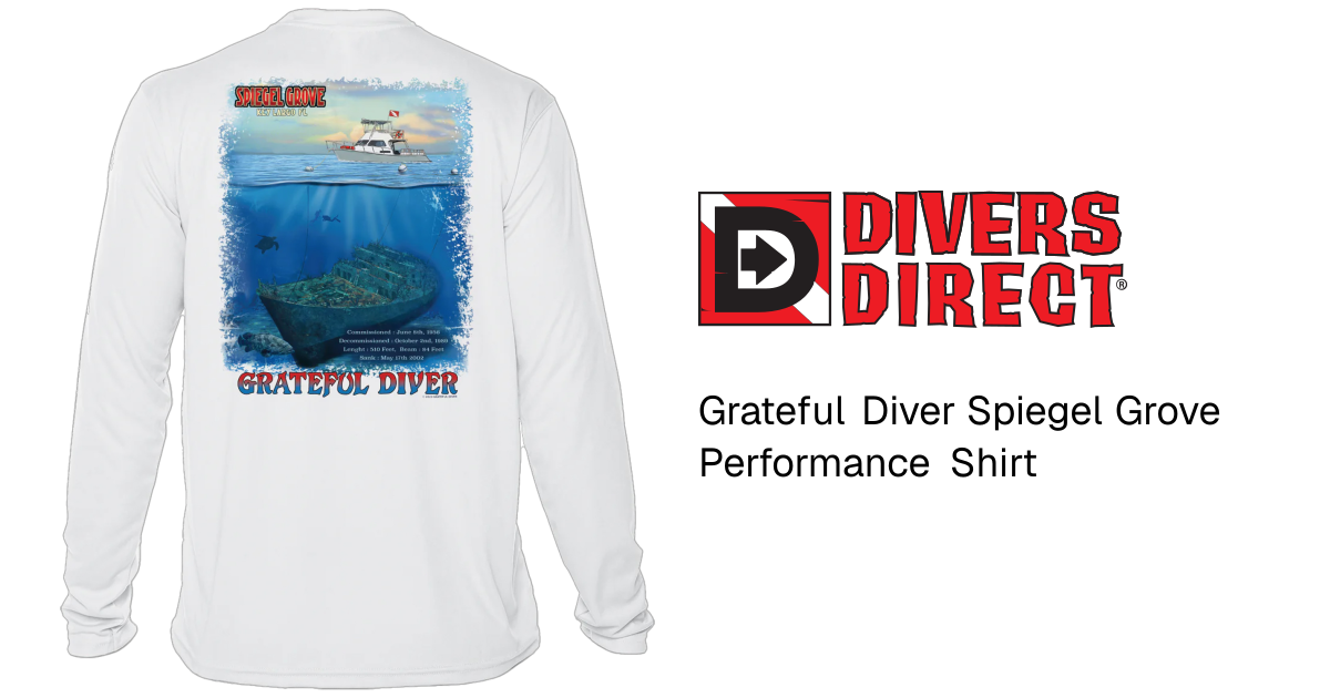 Grateful Diver Spiegel Grove Performance Shirt