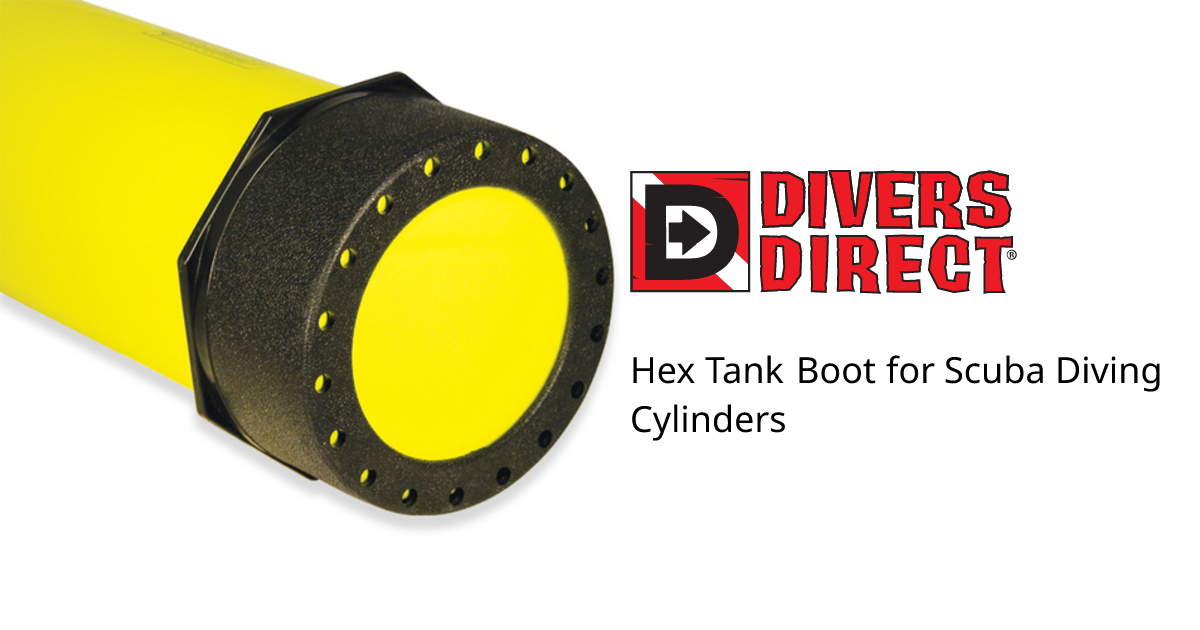 Hex Tank Boot for Scuba Diving Cylinders