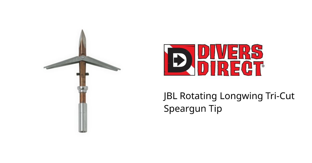JBL Rotating Longwing Tri-Cut Speargun Tip