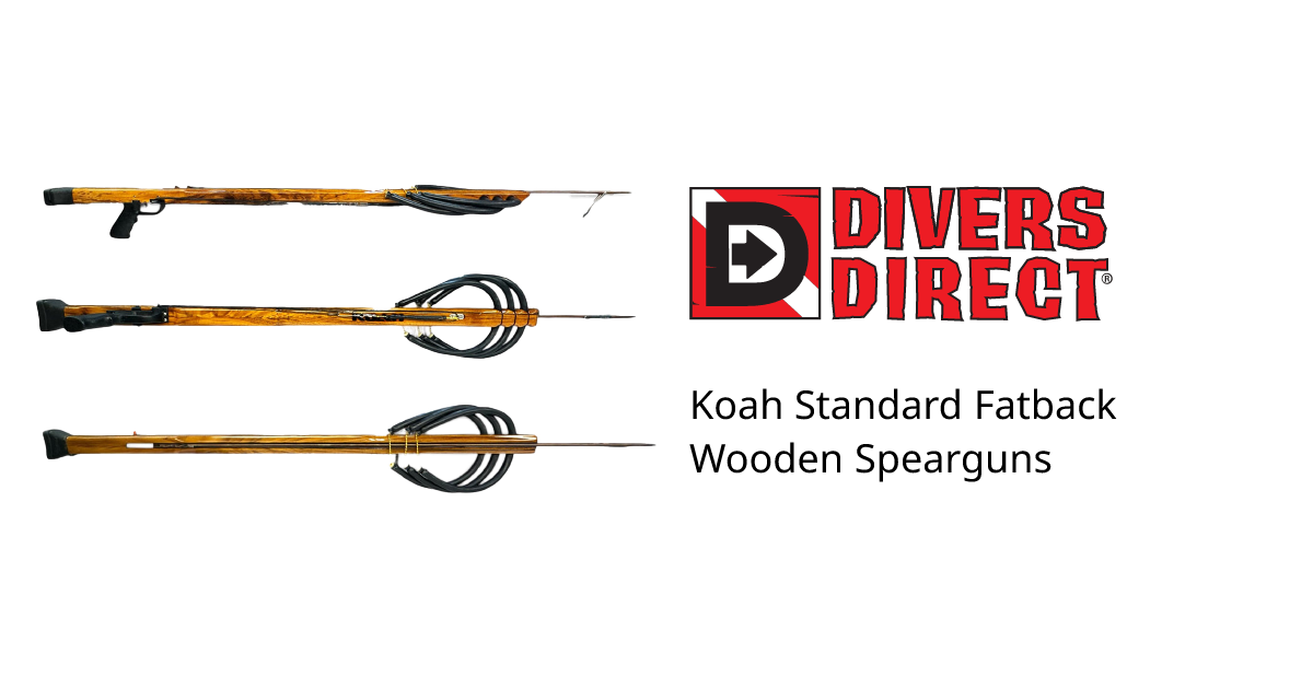 Koah Standard Fatback Wooden Spearguns