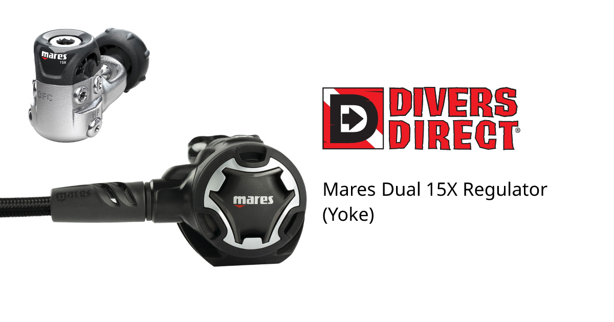 Mares Dual 15X Regulator (Yoke)