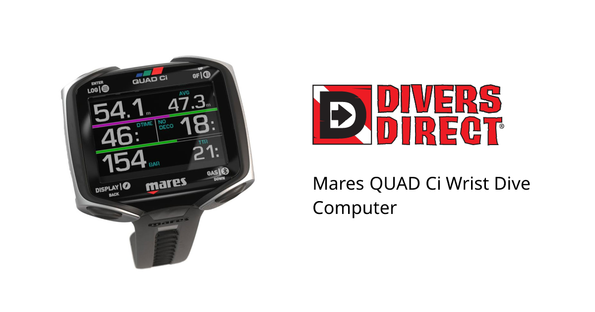 Mares Quad Ci Wrist Dive Computer