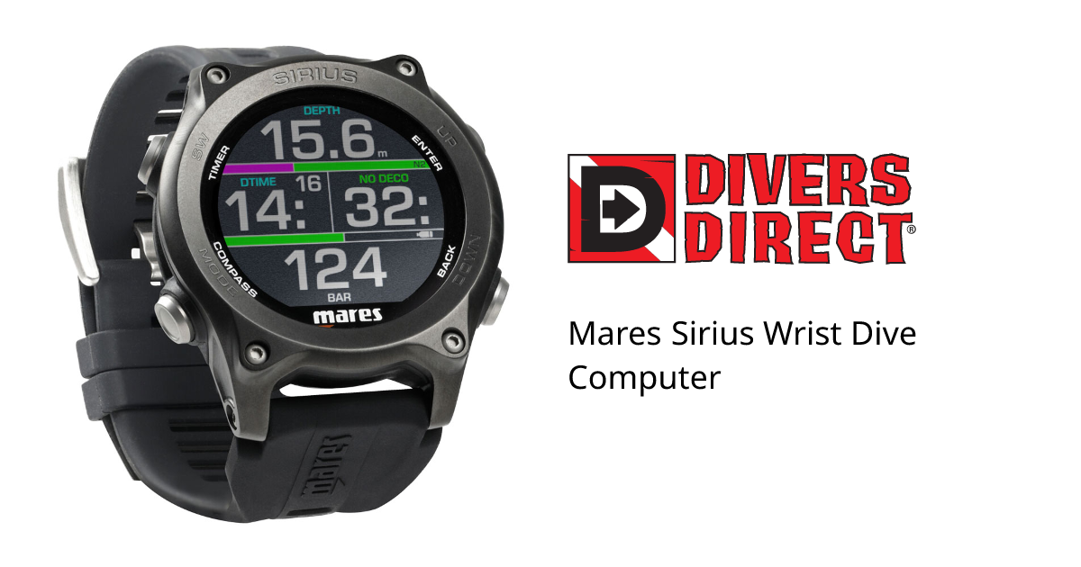 Mares Sirius Wrist Dive Computer