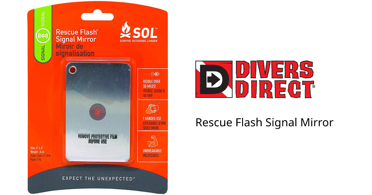 Rescue Flash Signal Mirror