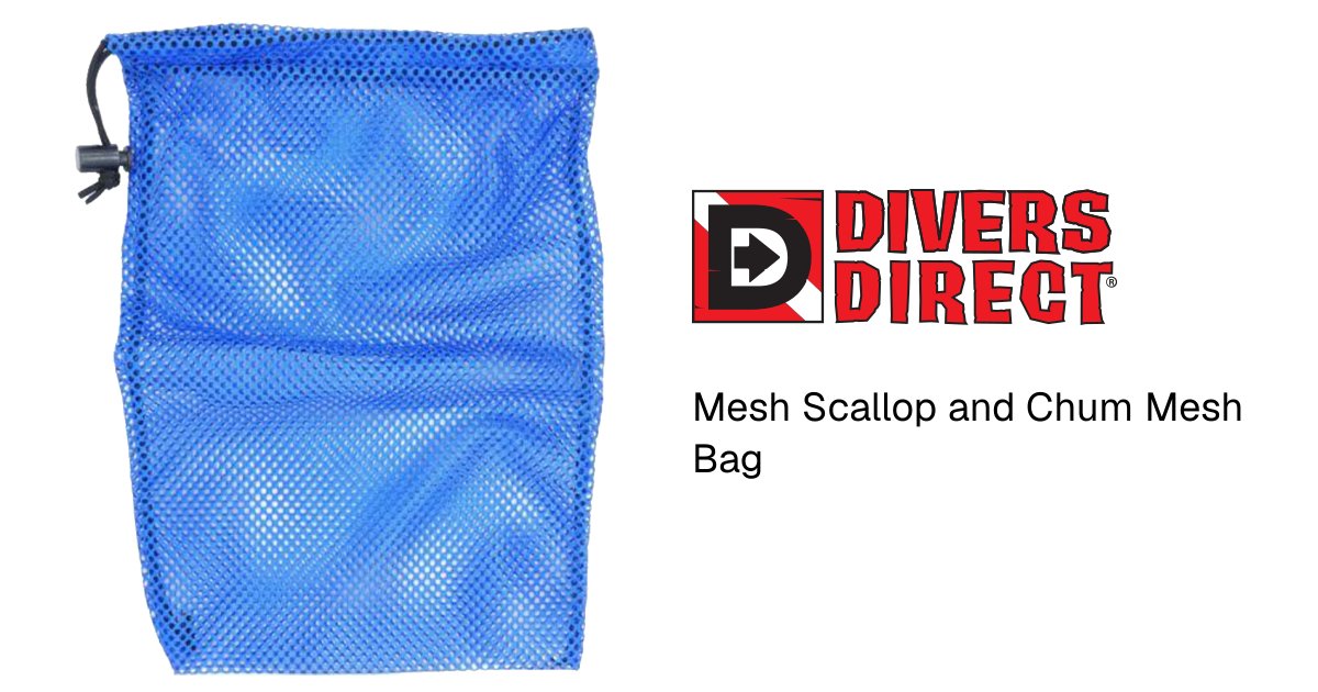 Mesh Scallop and Chum Mesh Bag