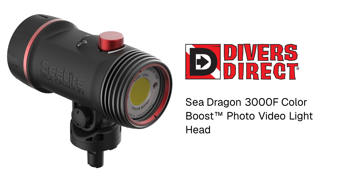 Sea Dragon 3000F Color Boost™ Photo Video Light Head