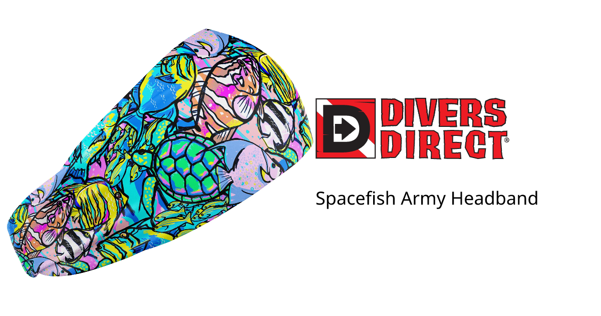 Spacefish Army Headband