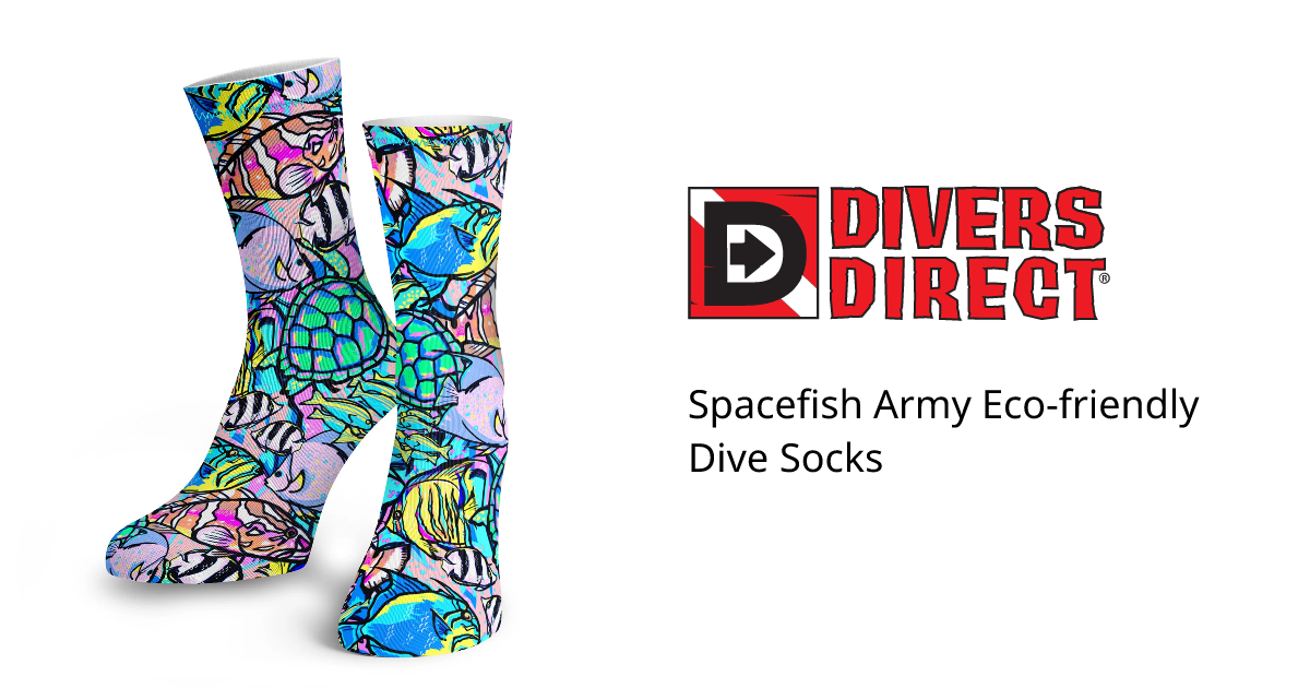 Spacefish Army Eco-friendly Dive Socks