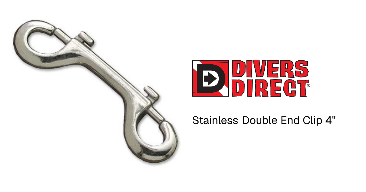 Stainless Double End Clip 4"