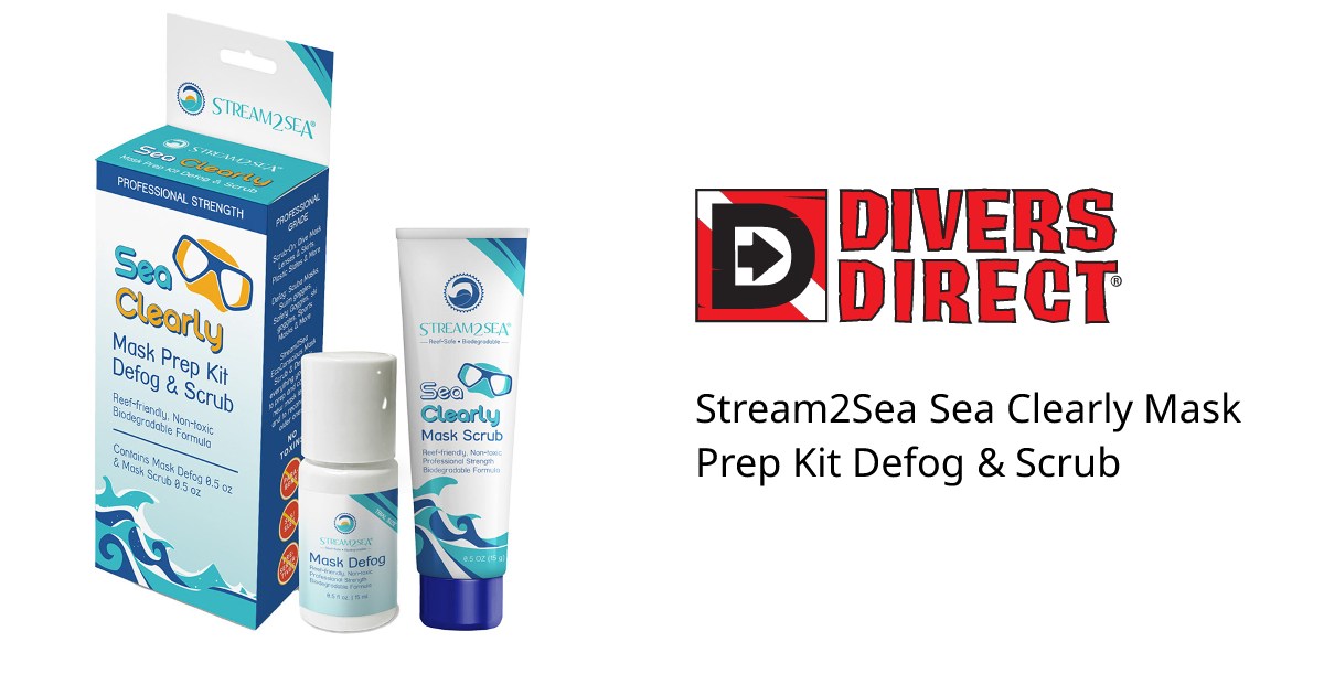 Stream2Sea Sea Clearly Mask Prep Kit Defog & Scrub
