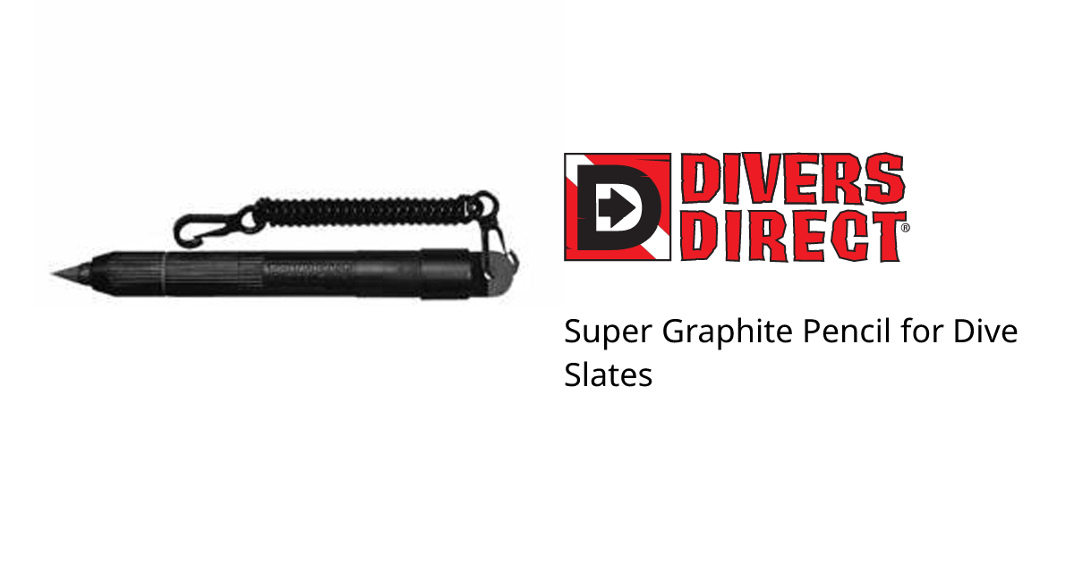 Super Graphite Pencil for Dive Slates