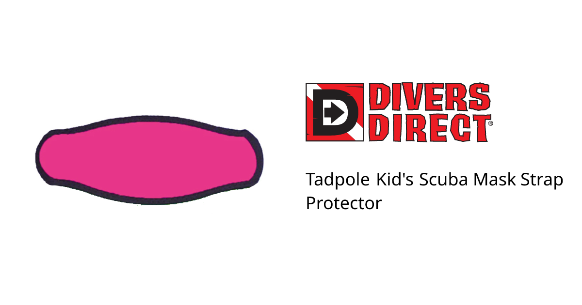 Tadpole Kid's Scuba Mask Strap Protector