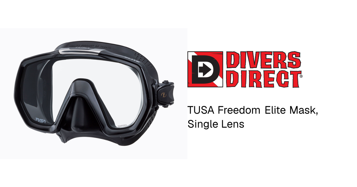 TUSA Freedom Elite Mask, Single Lens