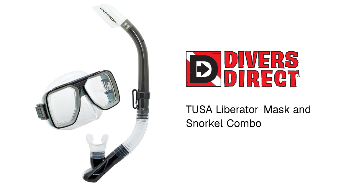 TUSA Liberator Mask and Snorkel Combo