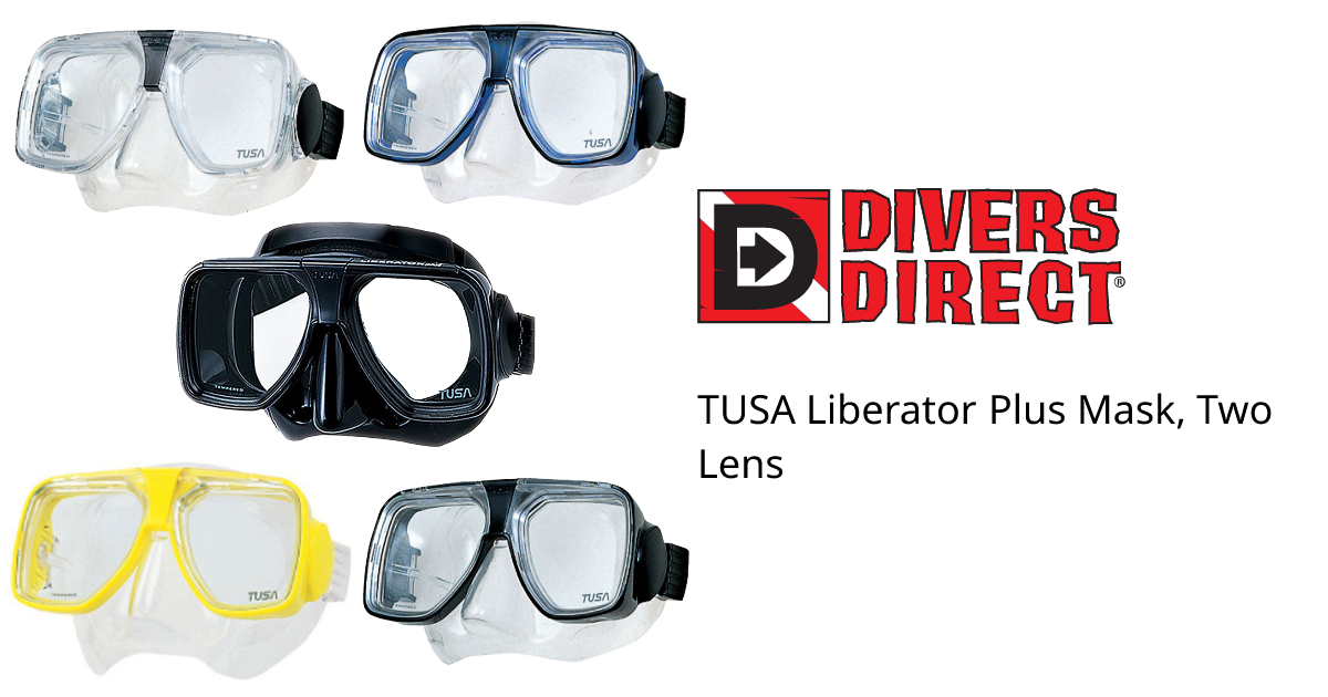 TUSA Liberator Plus Mask, Two Lens