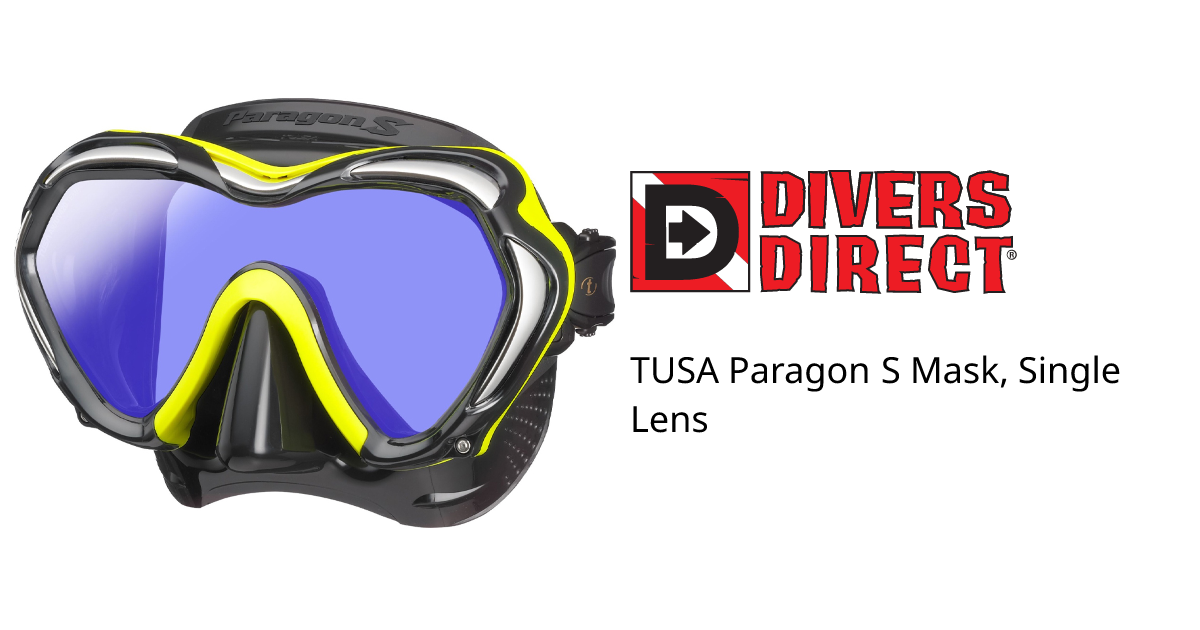 TUSA Paragon S Mask, Single Lens
