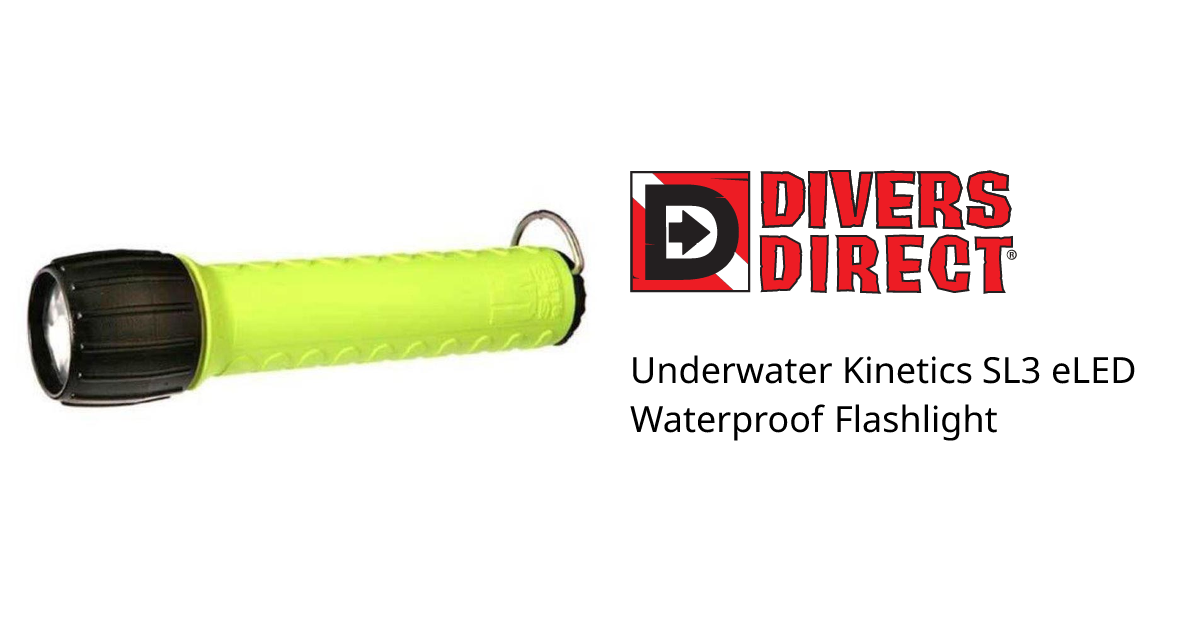 Underwater Kinetics SL3 eLED Waterproof Flashlight