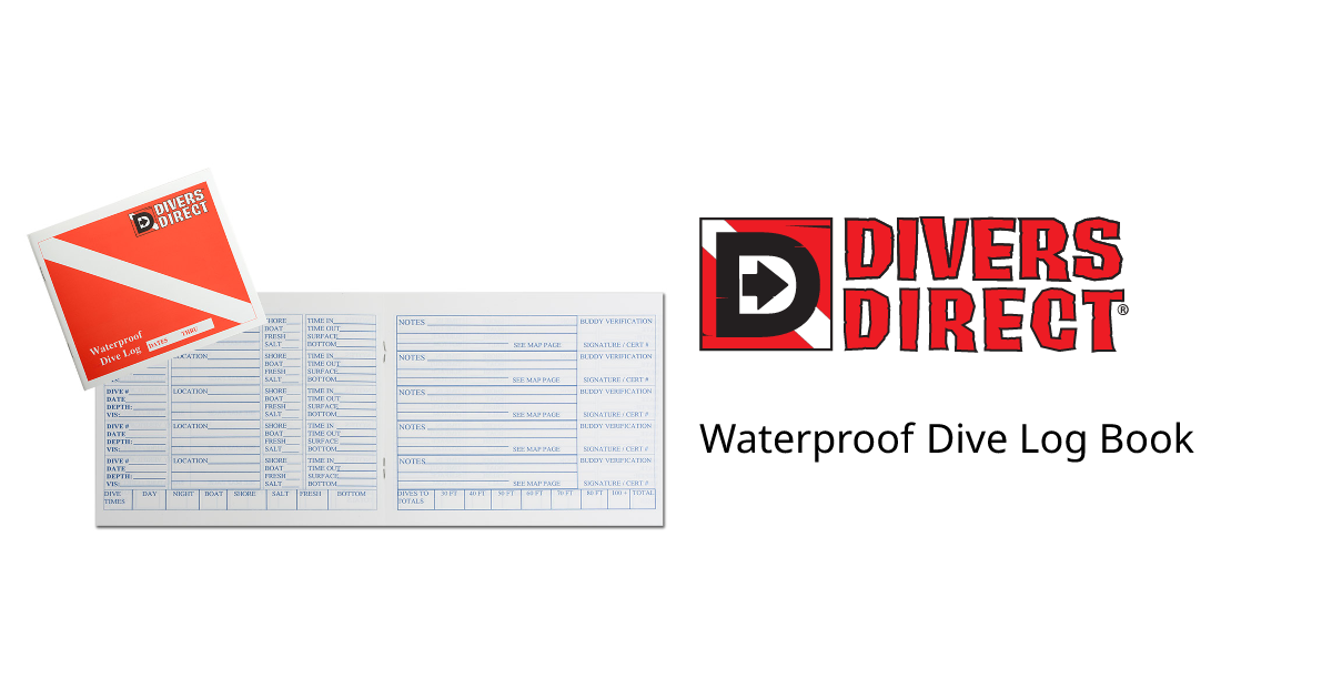 Waterproof Dive Log Book