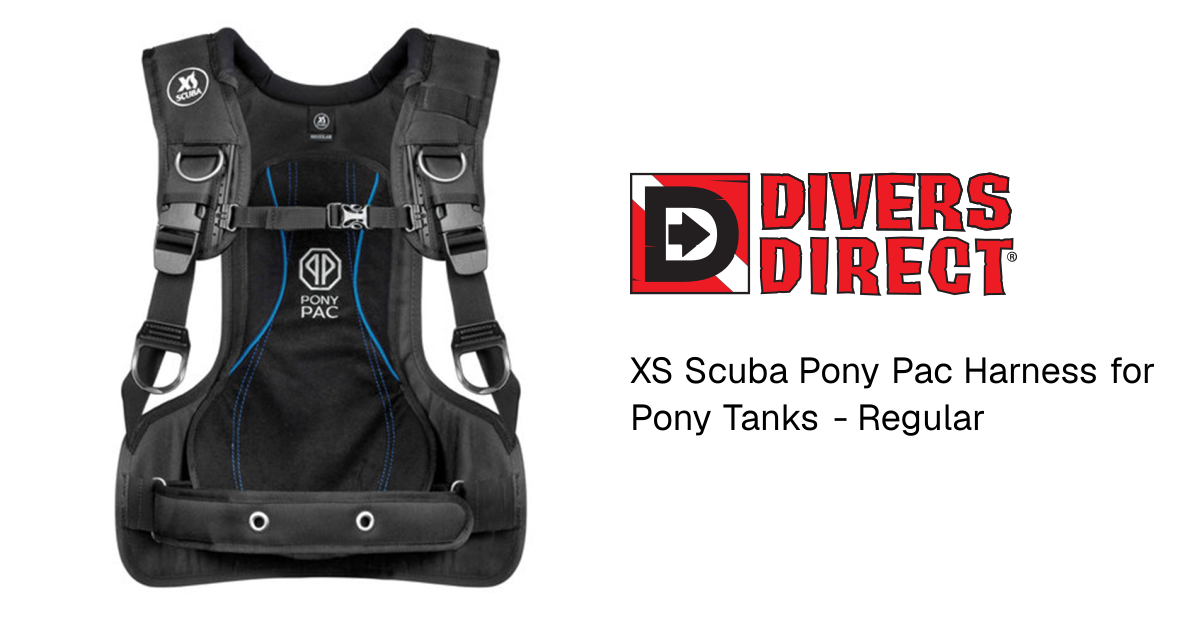 XS Scuba Pony Pac Harness for Pony Tanks - Regular
